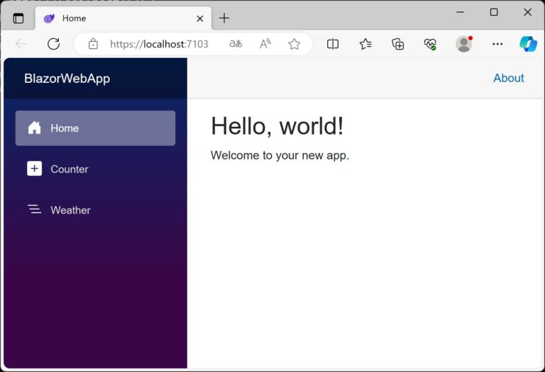 NET8対応】Blazorのはじめかた【環境構築から初回実行まで】｜Blazorマスターへの道